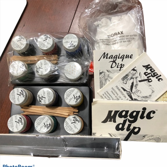 magic dip | Toys | Magic Dip Marbleizing Paint Design Kit | Poshmark
